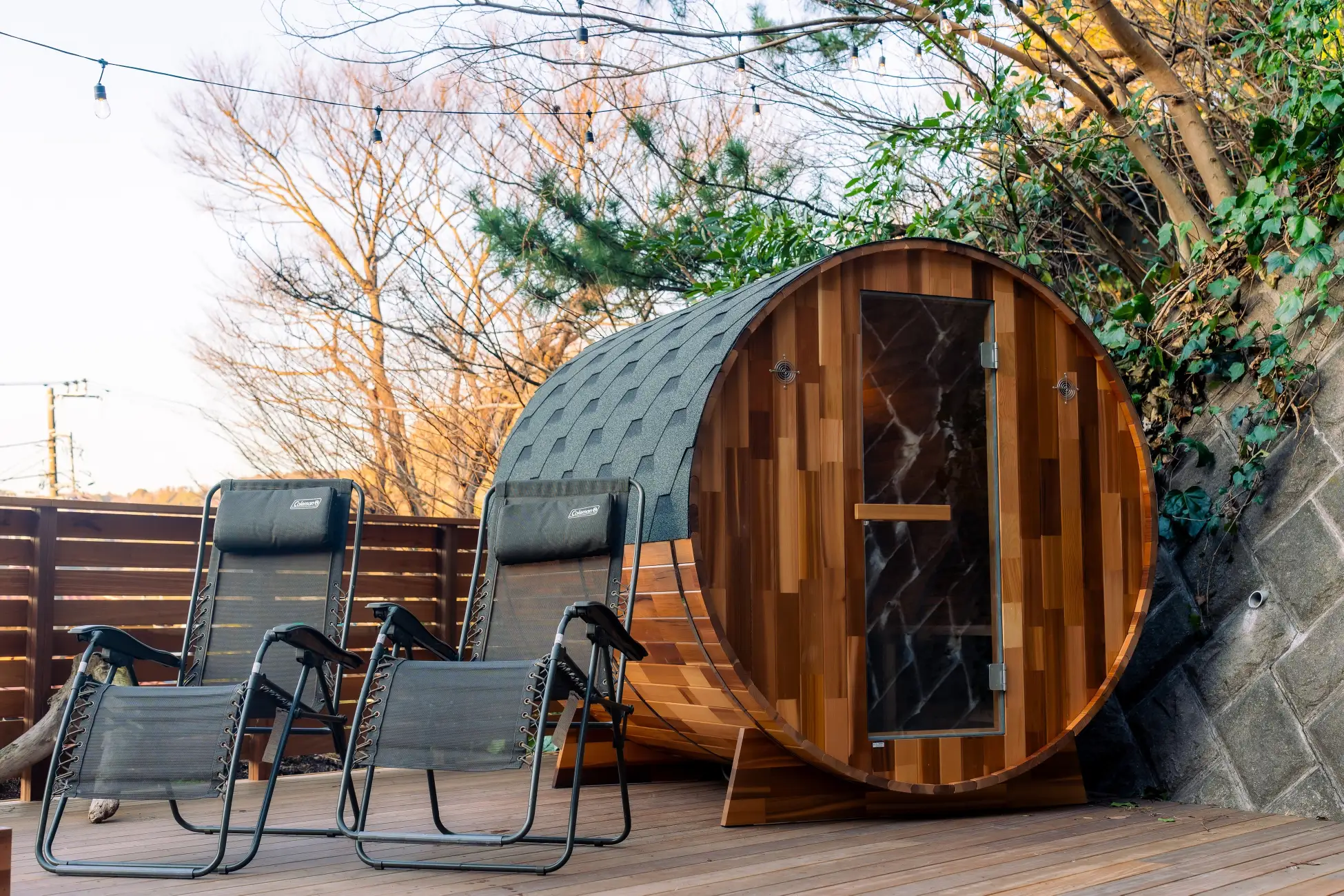 憧れのプライベートサウナを体験！ 【kokolo sauna】 フィールドグッドフェス北海道に初出店！ - 屋内サウナと水風呂のkokolo sauna